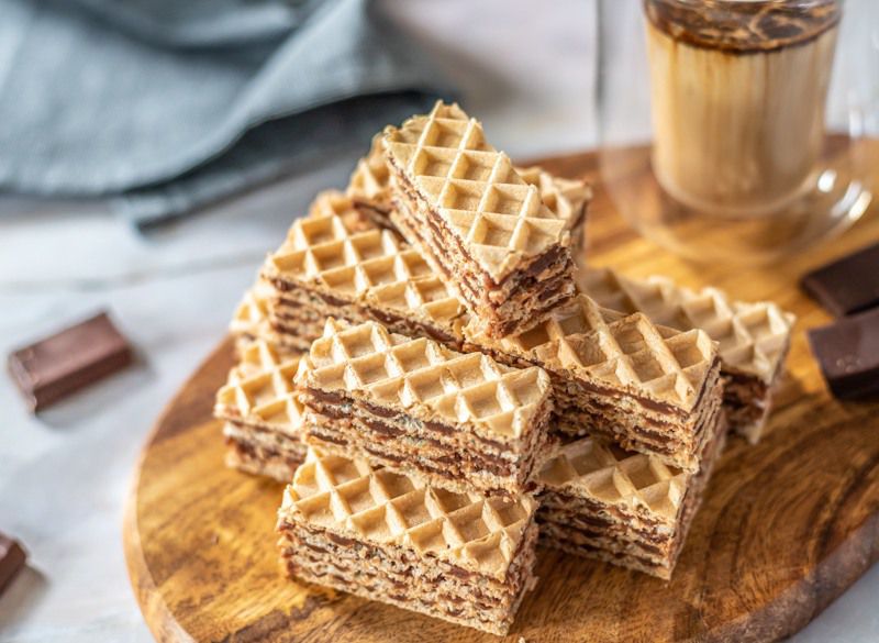 How To Make Oblatne s Čokoladnom Karamel Kremom (Tort Wafers Cake ...